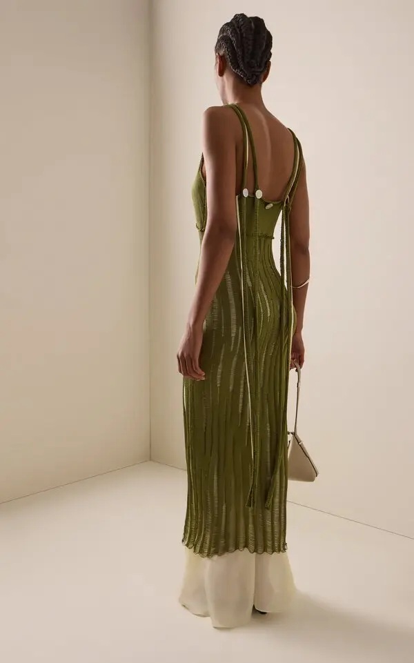 AISLING CAMPS Nymph Poplin Maxi Dress