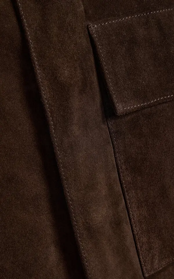 NILI LOTAN Cirque Suede Jacket