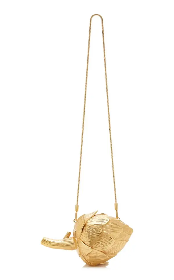 Simkhai Isabella Metal Clutch