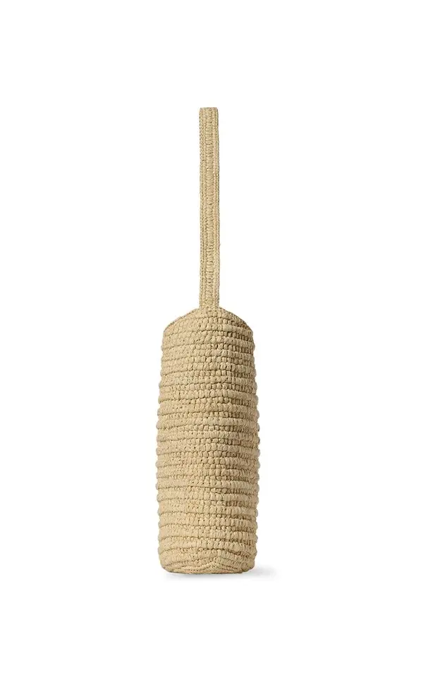 THE ROW Alma Raffia Shoulder Bag - Neutral
