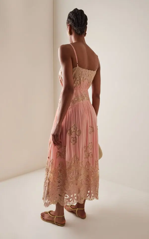 Sea Gracelyn Embellished Lace Maxi Dress