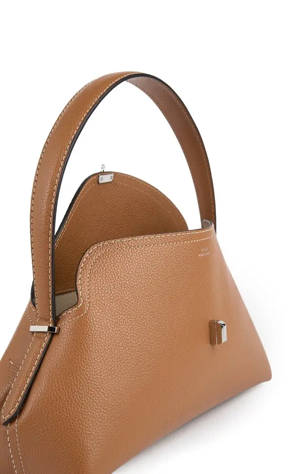 TOTEME T-lock Leather Shoulder Bag