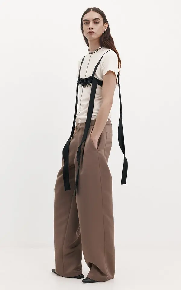 HARRIS TAPPER Exclusive Cail Satin Faille Trousers