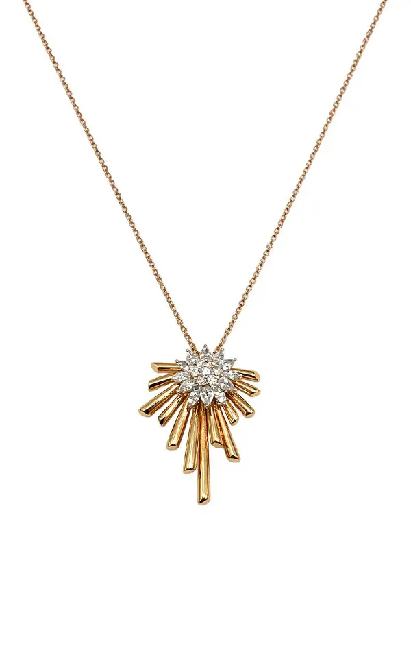 YESSAYAN 18k Rose Gold Soleil Rose Gold Pendant