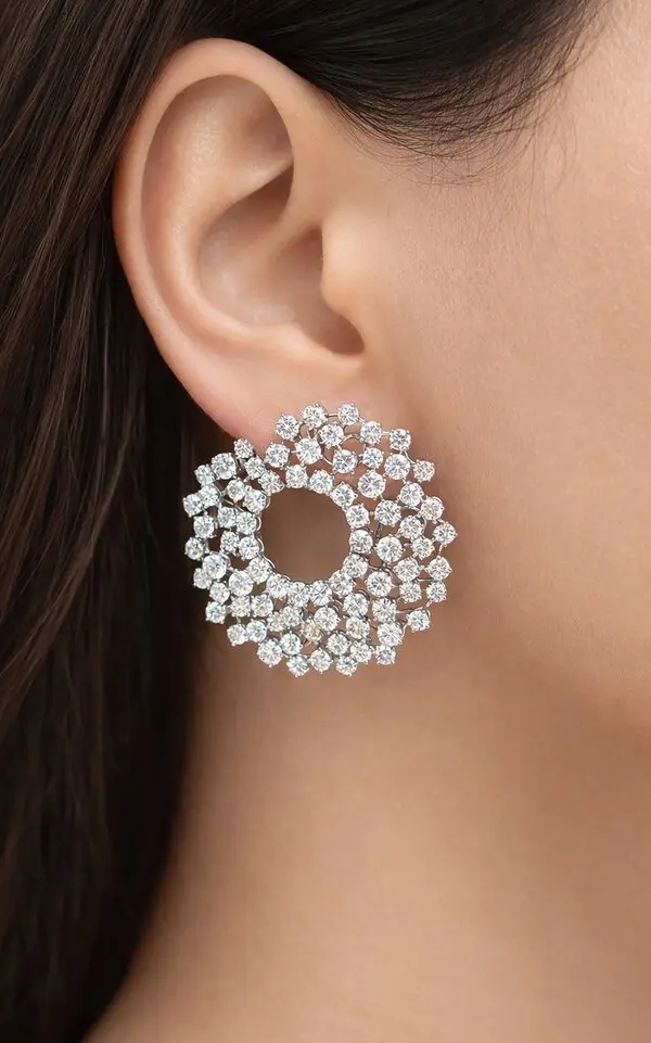 YESSAYAN 18k Gold Éclat Hoop Earrings