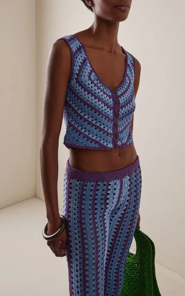 Akoia Swim Exclusive Cotton Top And Pants Set