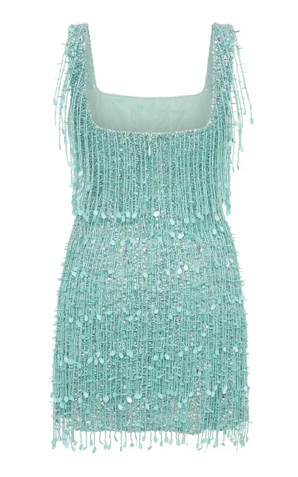 Rachel Gilbert Nala Embellished Mini Dress