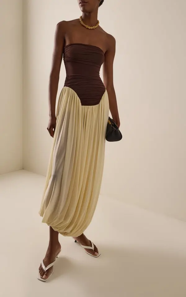 MAYGEL CORONEL Exclusive Sacra Jersey Maxi Dress
