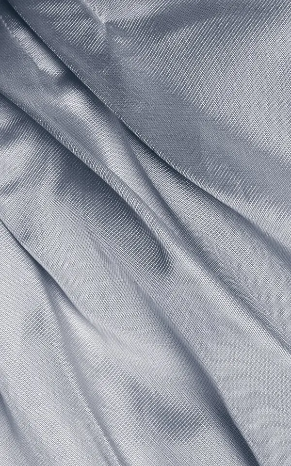 KALLMEYER Exclusive Elif Asymmetric Draped Satin Top