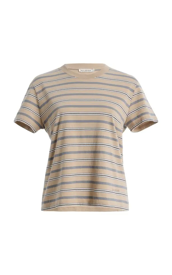 KALLMEYER Kenzie Striped Cotton T-shirt - Stripe