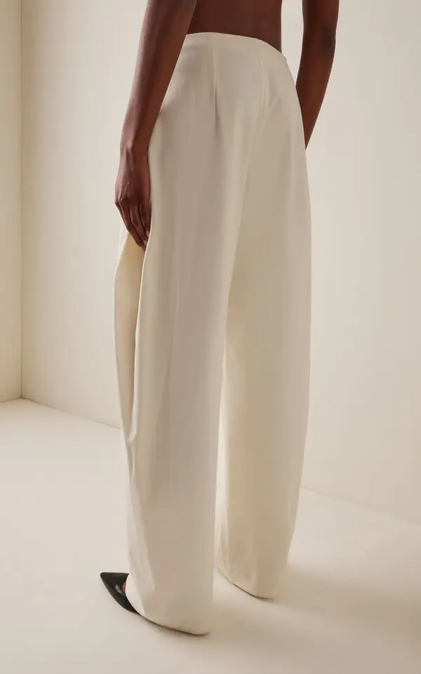 THE ROW Galeiileo Mid-rise Barrel-leg Pants
