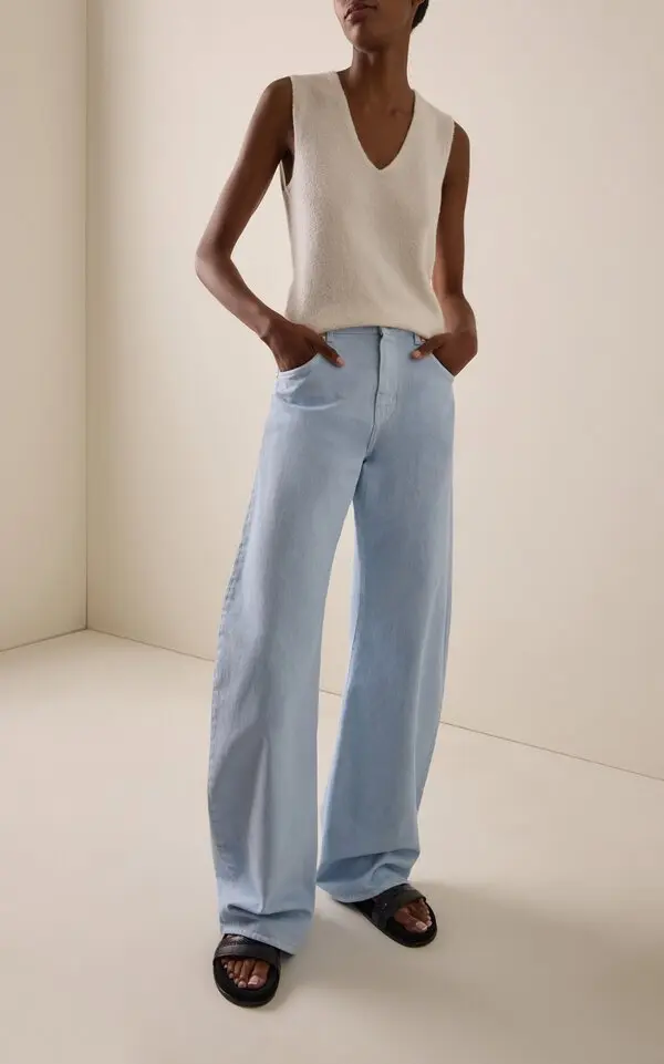 Gabriela Hearst Amoret Barrel-leg Jeans