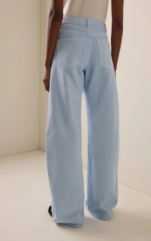 Gabriela Hearst Amoret Barrel-leg Jeans