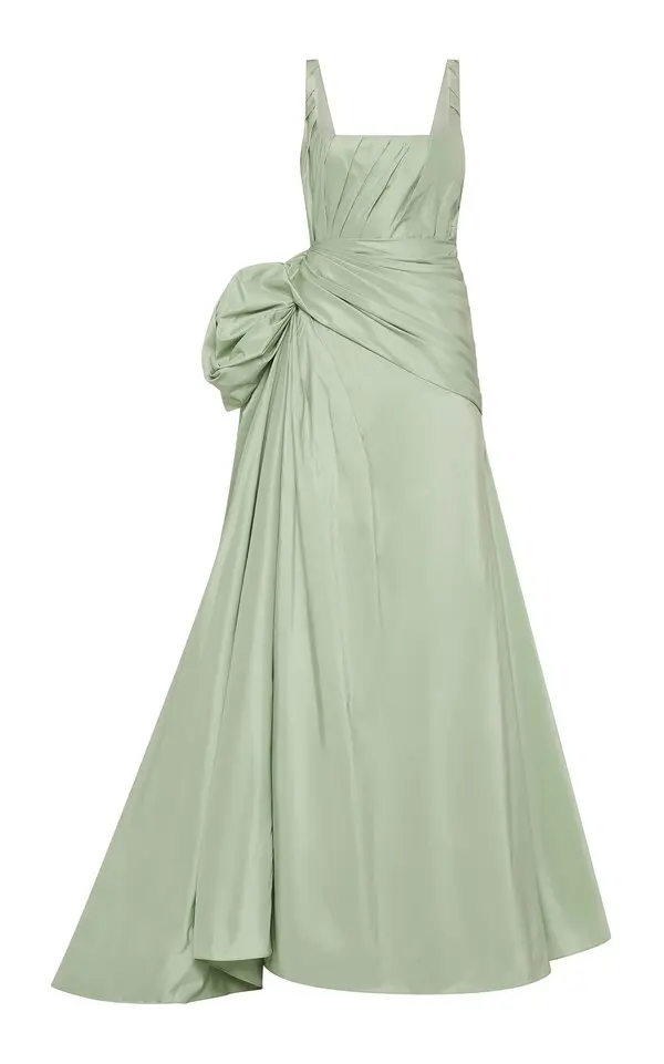 Rachel Gilbert Orta Draped Ball Gown