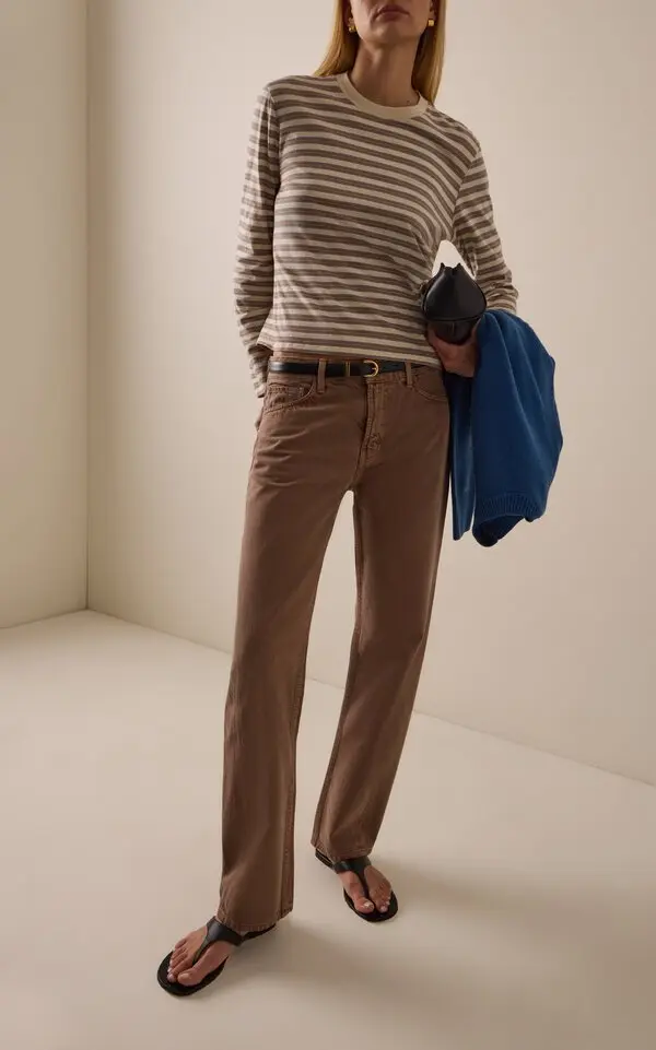 KALLMEYER Wynn Striped Cotton T-shirt