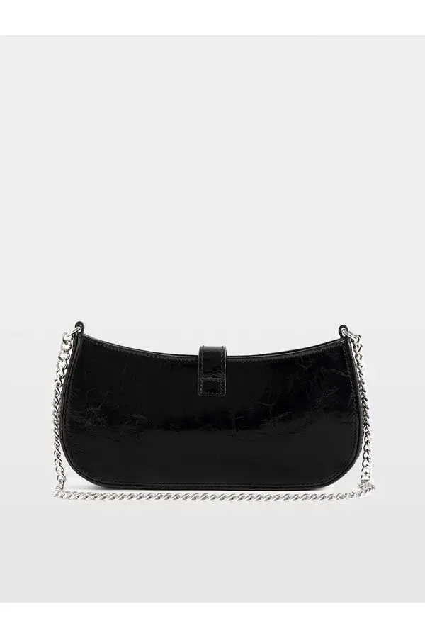 Zadig&Voltaire Janis Vintage Patent Bag With Signature Wings
