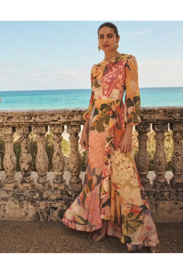 Mestiza New York Ophelia Ruffle Gown