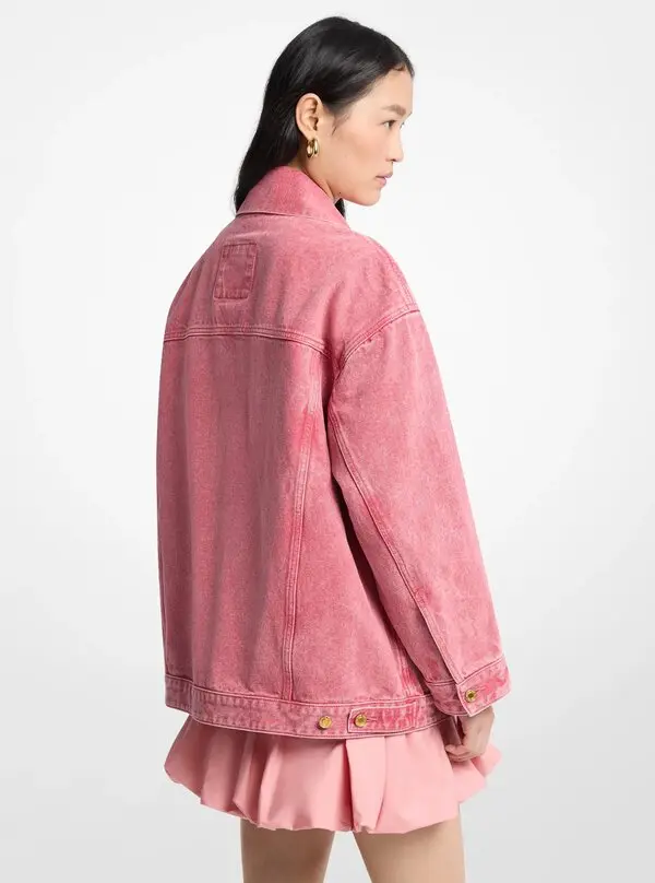 Michael Kors Garment-dyed Denim Jacket