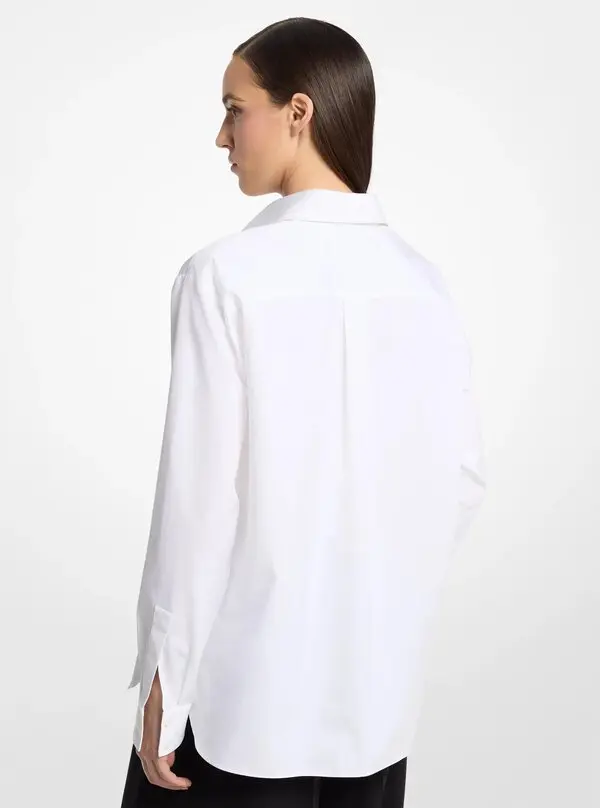 Michael Kors Katia Cotton Poplin Shirt