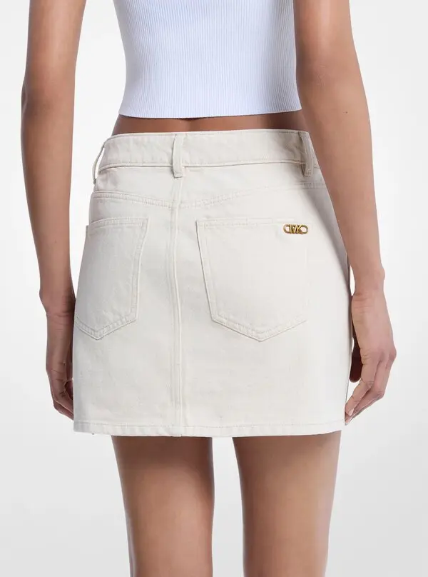 Michael Kors Denim Mini Skirt