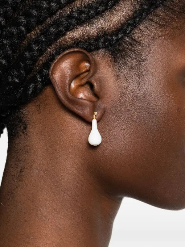 TOTEME Jade Drop Earrings - Multicolor