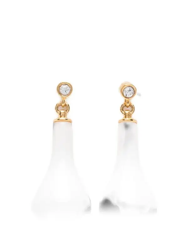 TOTEME Jade Drop Earrings - Multicolor