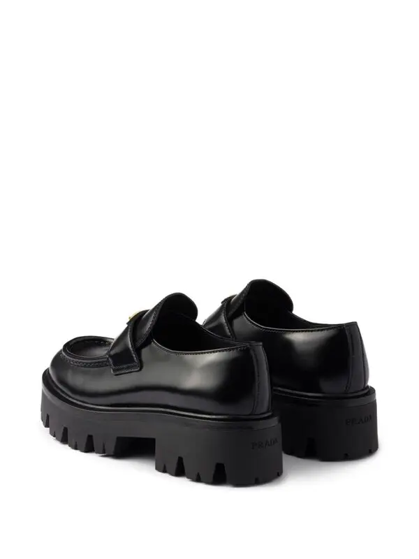 Prada Leather Loafers