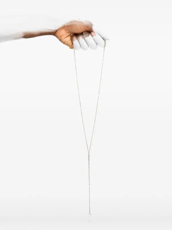 TOTEME Gold-tone Crystal Drop Necklace - Multicolor