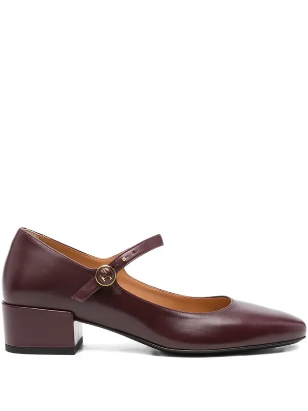 TOD'S Mary Jane Leather Pumps - Multicolor