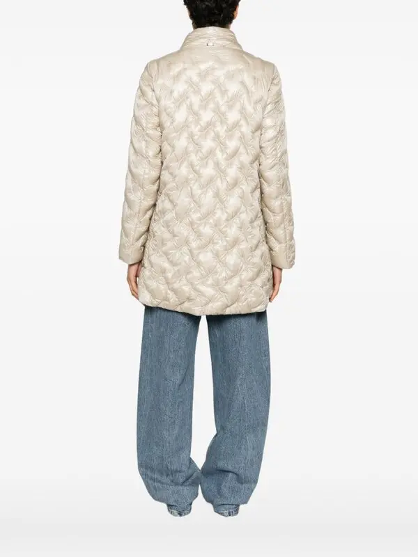 Herno Quilted Midi Down Jacket - Multicolor