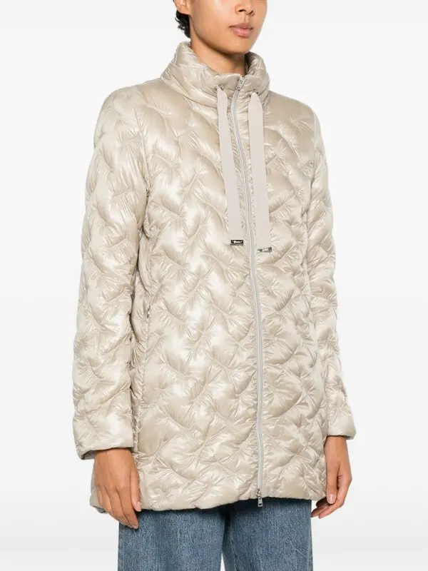 Herno Quilted Midi Down Jacket - Multicolor
