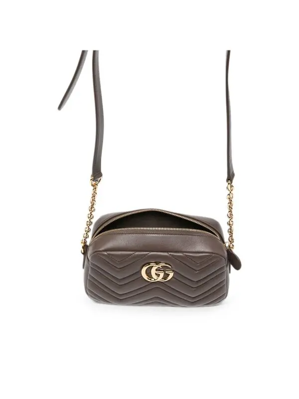 Gucci Gg Marmont Small Leather Camera Bag - Multicolor