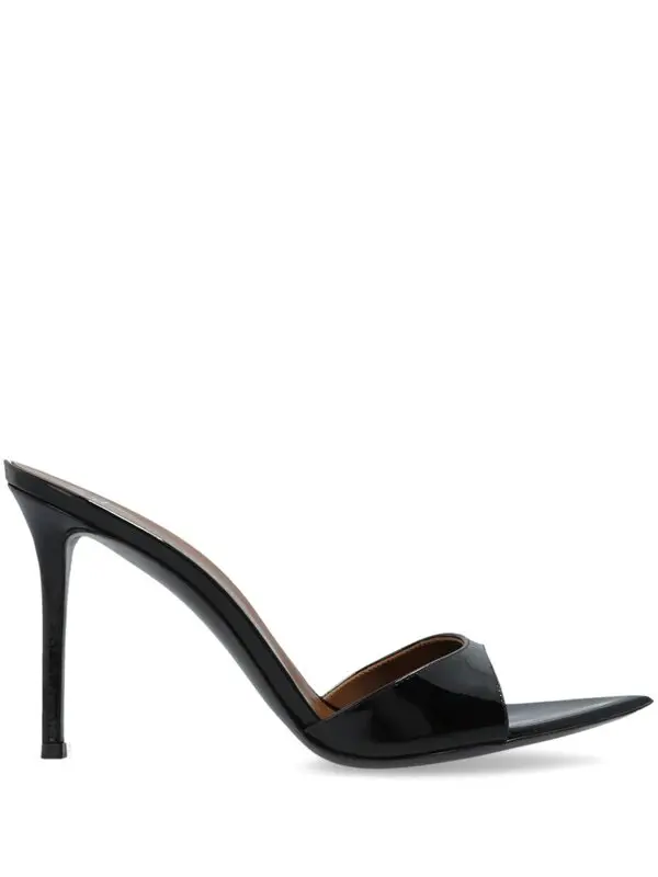 GIUSEPPE ZANOTTI Intriigo Leather Mules - Multicolor