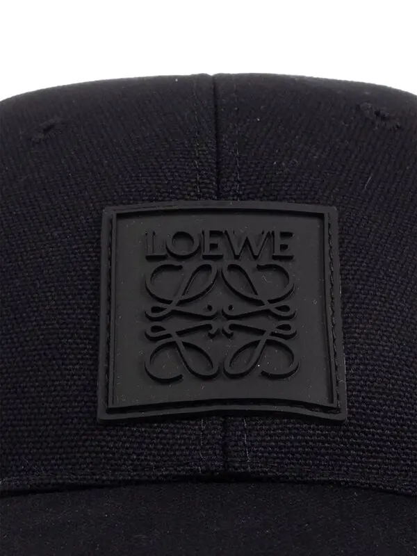 Loewe Logo Cotton Baseball Cap