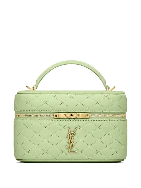 Saint Laurent Gaby Leather Vanity Case