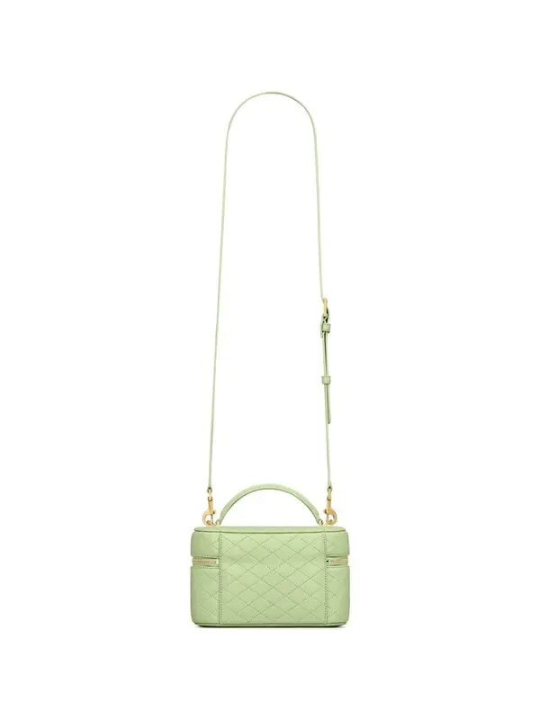 Saint Laurent Gaby Leather Vanity Case