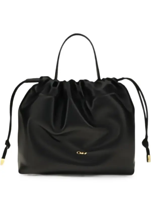 Chloé Leather Drawstring Tote - Multicolor