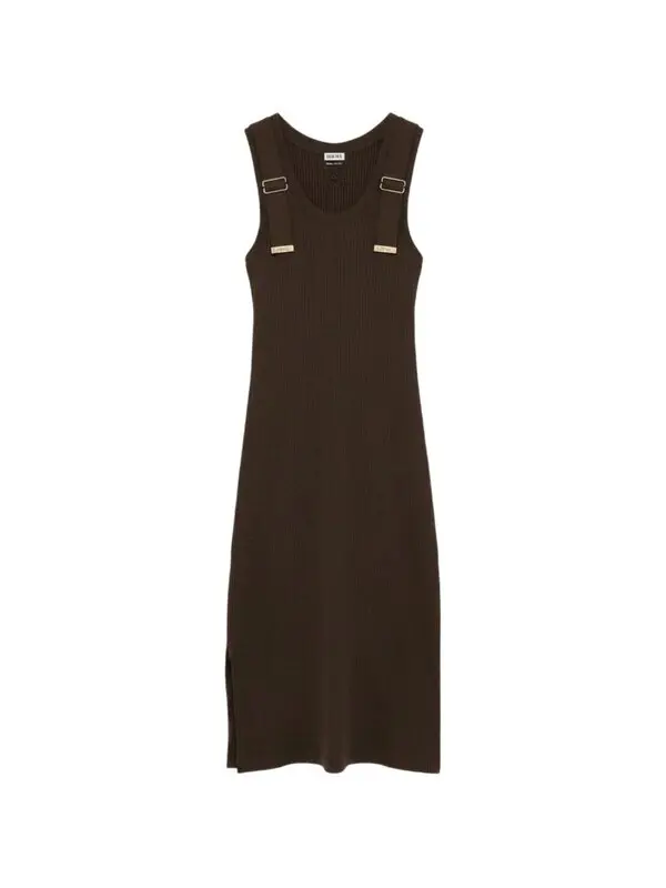Loewe Cotton Long Dress - Multicolor