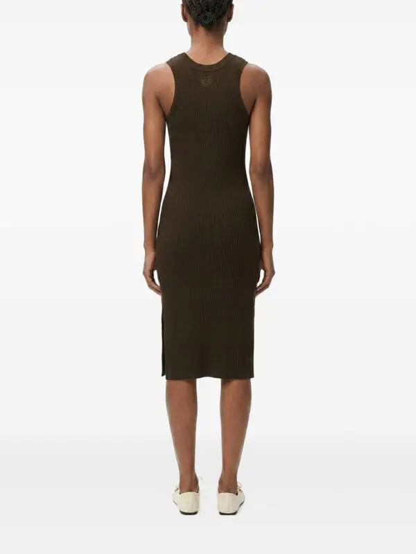 Loewe Cotton Long Dress - Multicolor