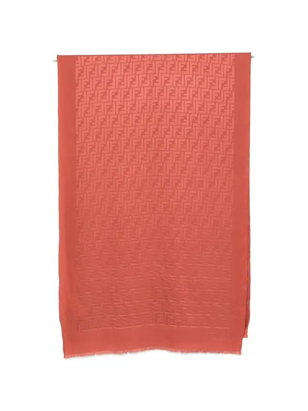 Fendi Ff Silk Stole - Multicolor