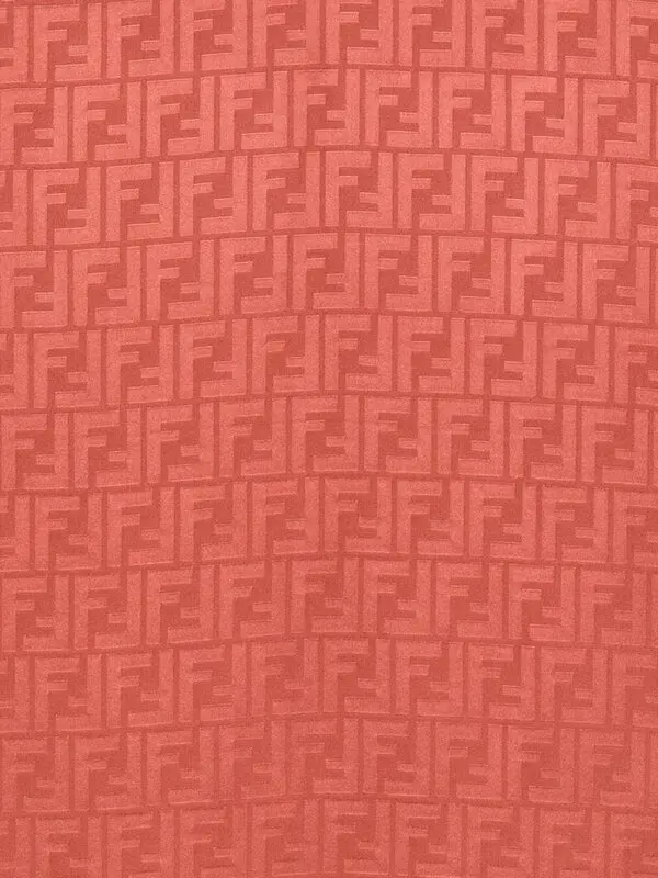 Fendi Ff Silk Stole - Multicolor