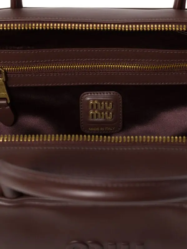Miu Miu Beau Large Leather Handbag - Multicolor