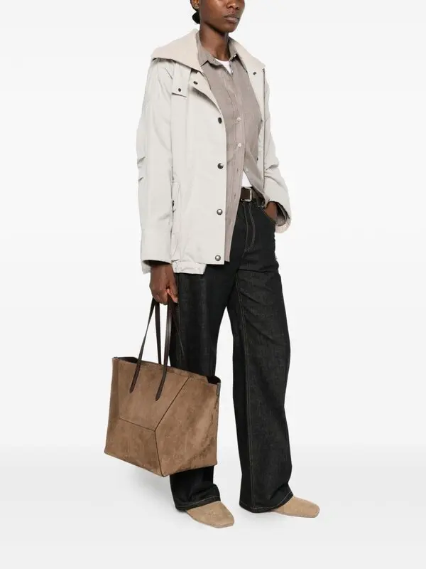 Brunello Cucinelli Suede Tote Bag - Multicolor