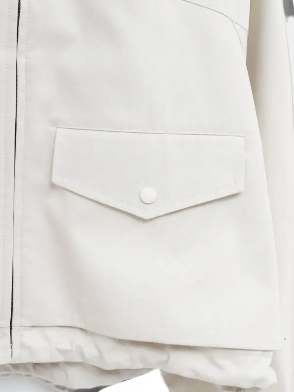 Loewe Cotton And Silk Blouson Jacket - Multicolor