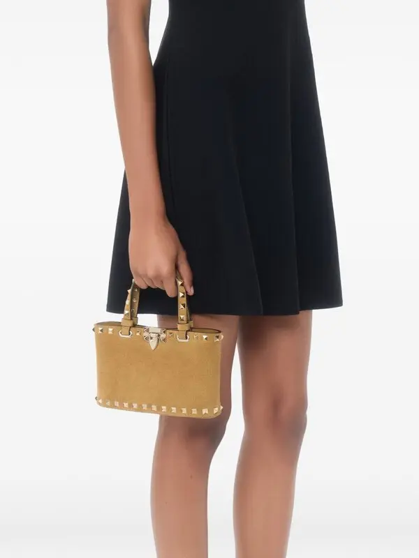 Valentino Garavani Rockstud Suede Leather Mini Bag - Multicolor