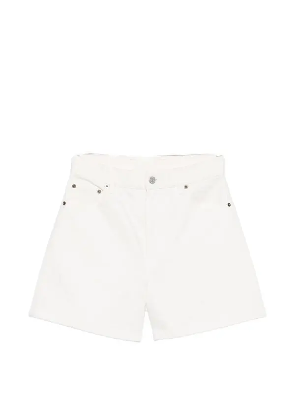 Celine Denim Cotton Shorts - Multicolor