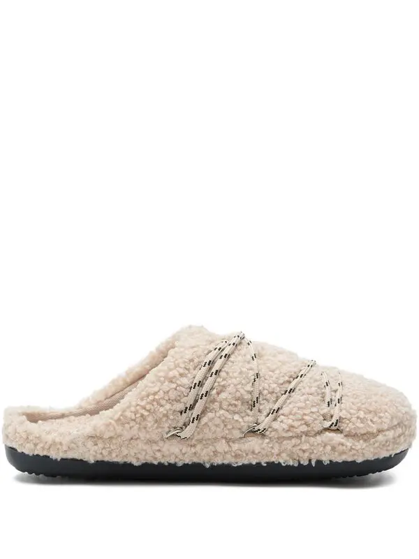 Moon Boot Teddy Slippers - Multicolor