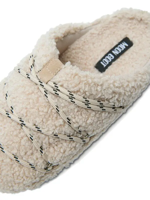 Moon Boot Teddy Slippers - Multicolor