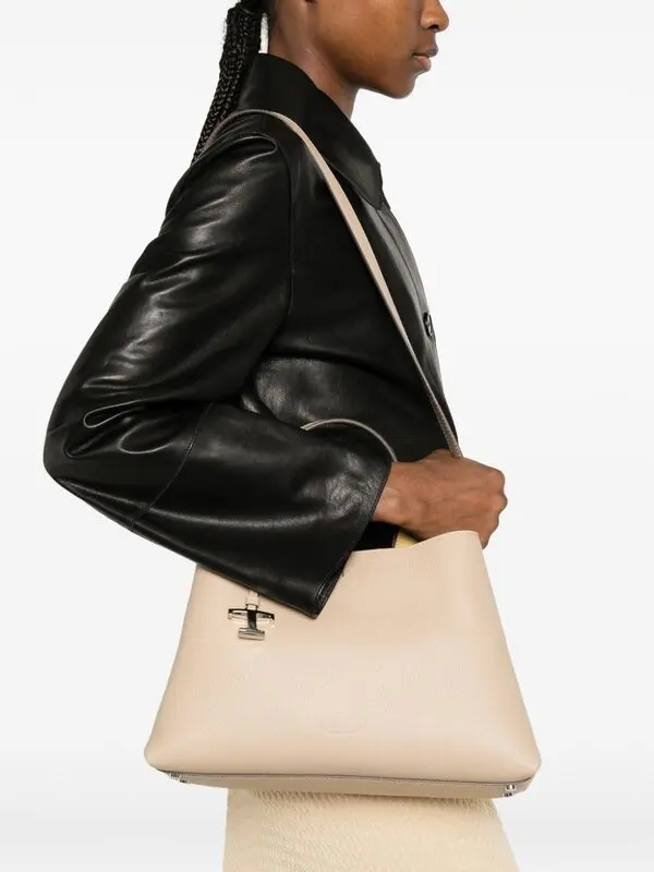 TOD'S Small Leather Tote Bag