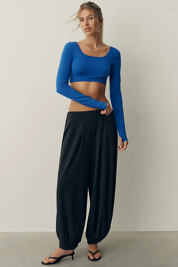 Daily Practice Twist Bubble Pants - Anthracite